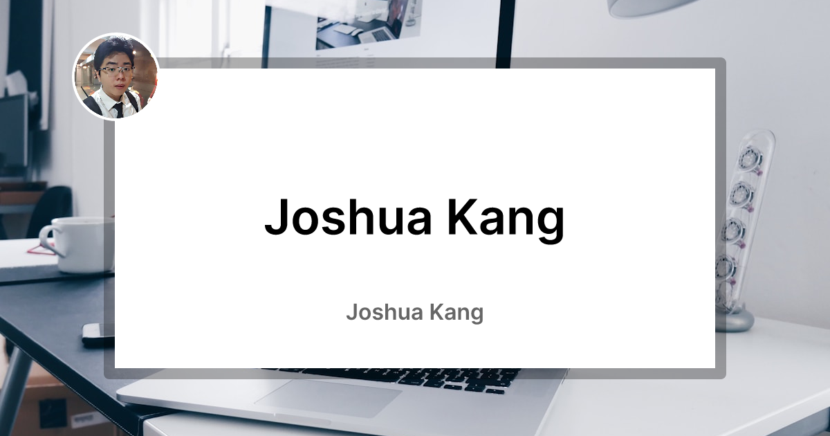 Joshua Kang